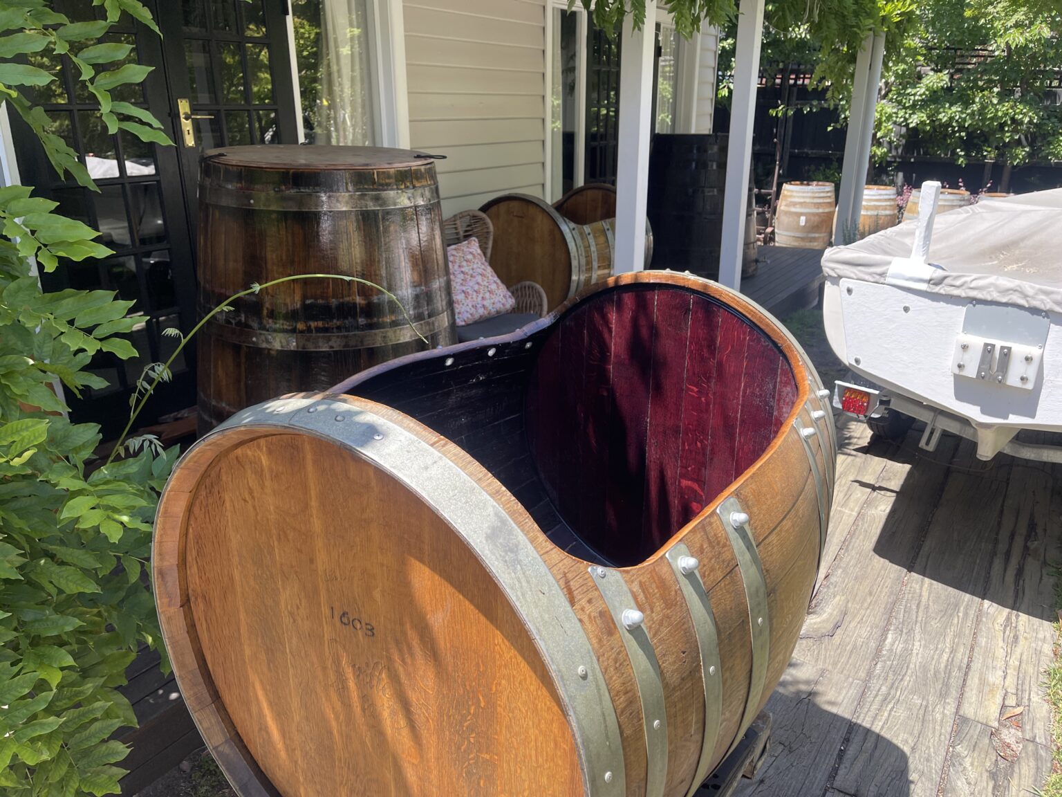 Wine Barrel Ice Baths – Cold Plunge Tubs | Barrel Baths